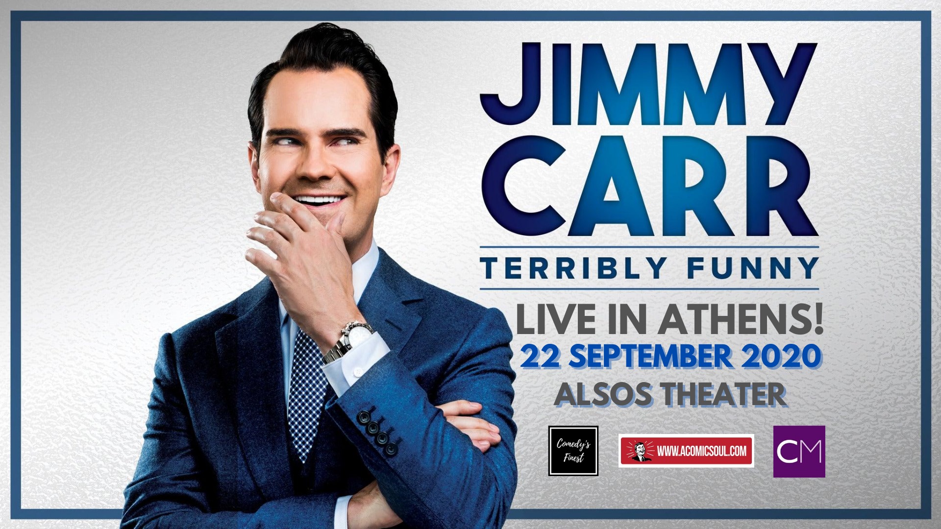 Jimmy Carr live in Athens - The HUB Events